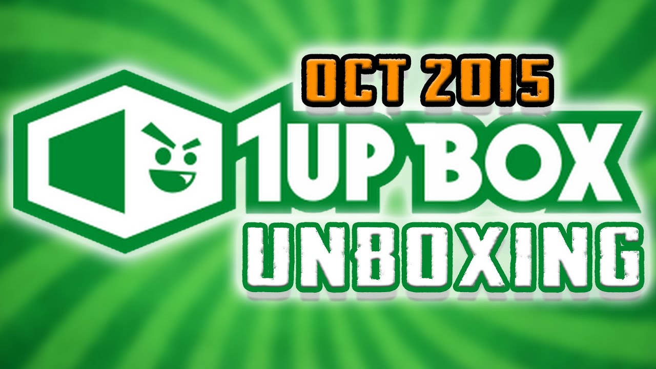 1UP BOX - OCTOBER 2015 (NIGHTMARE THEME) - MYSTERY UNBOXING! - YouTube