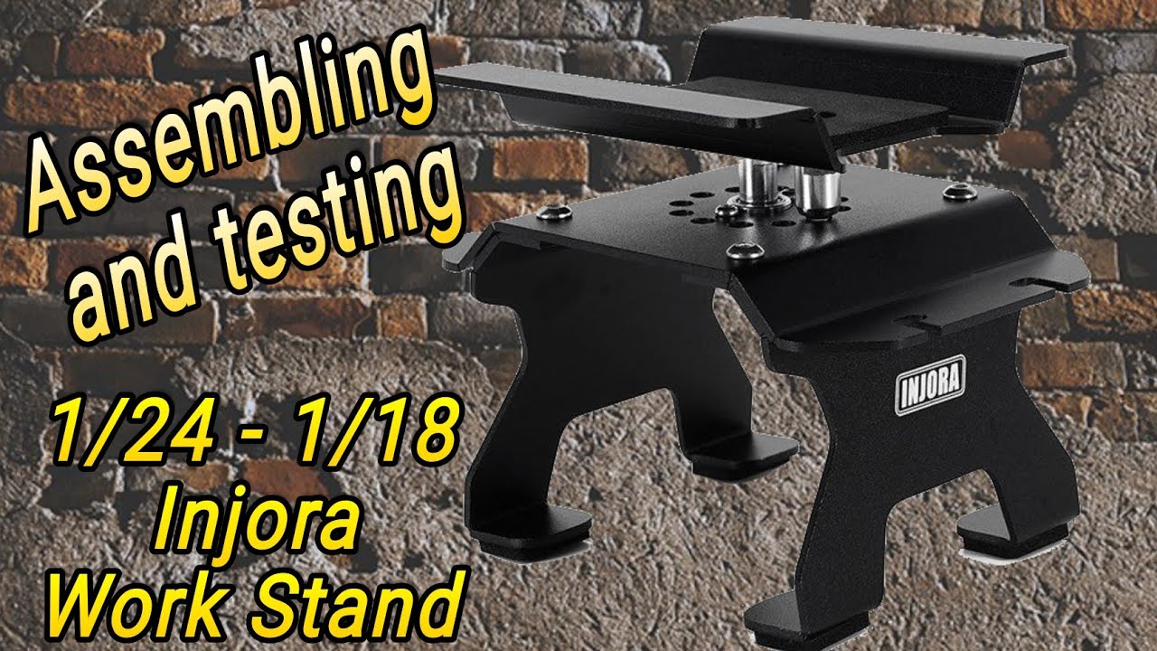 Injora RC Crawler 1/24 and 1/18 scale Work Stand #rc #rccrawler #rccars ...