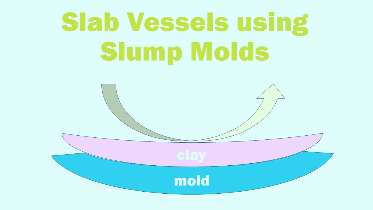 Project 2 | Slab Vessels Using Slump Molds | Attached Slab Feet - YouTube