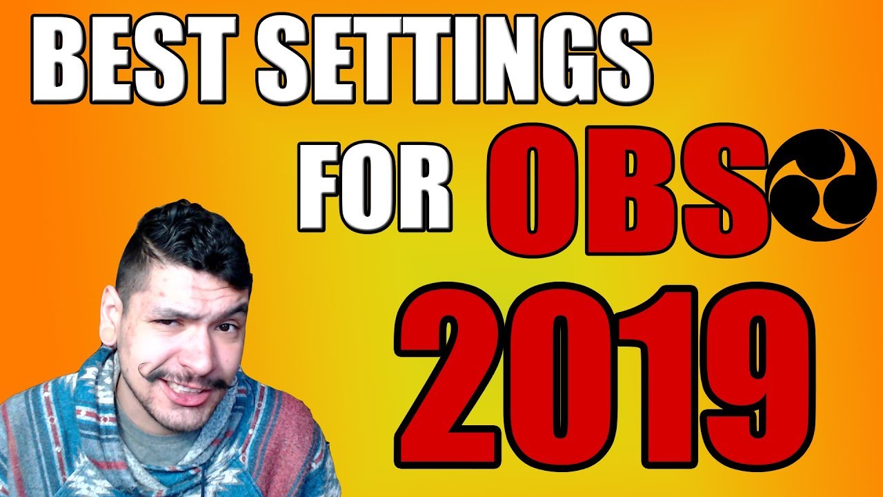 How to set Up YOUR BIT-RATE on OBS 2019 - YouTube
