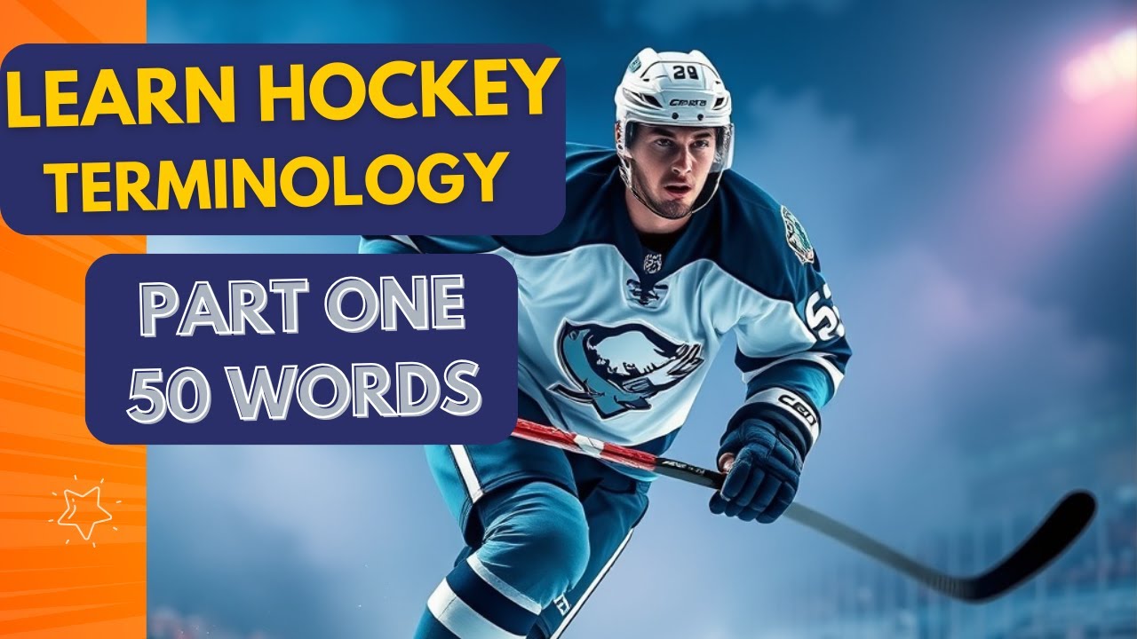 Hockey Terminology Part One (First 50 words and definitions) - YouTube