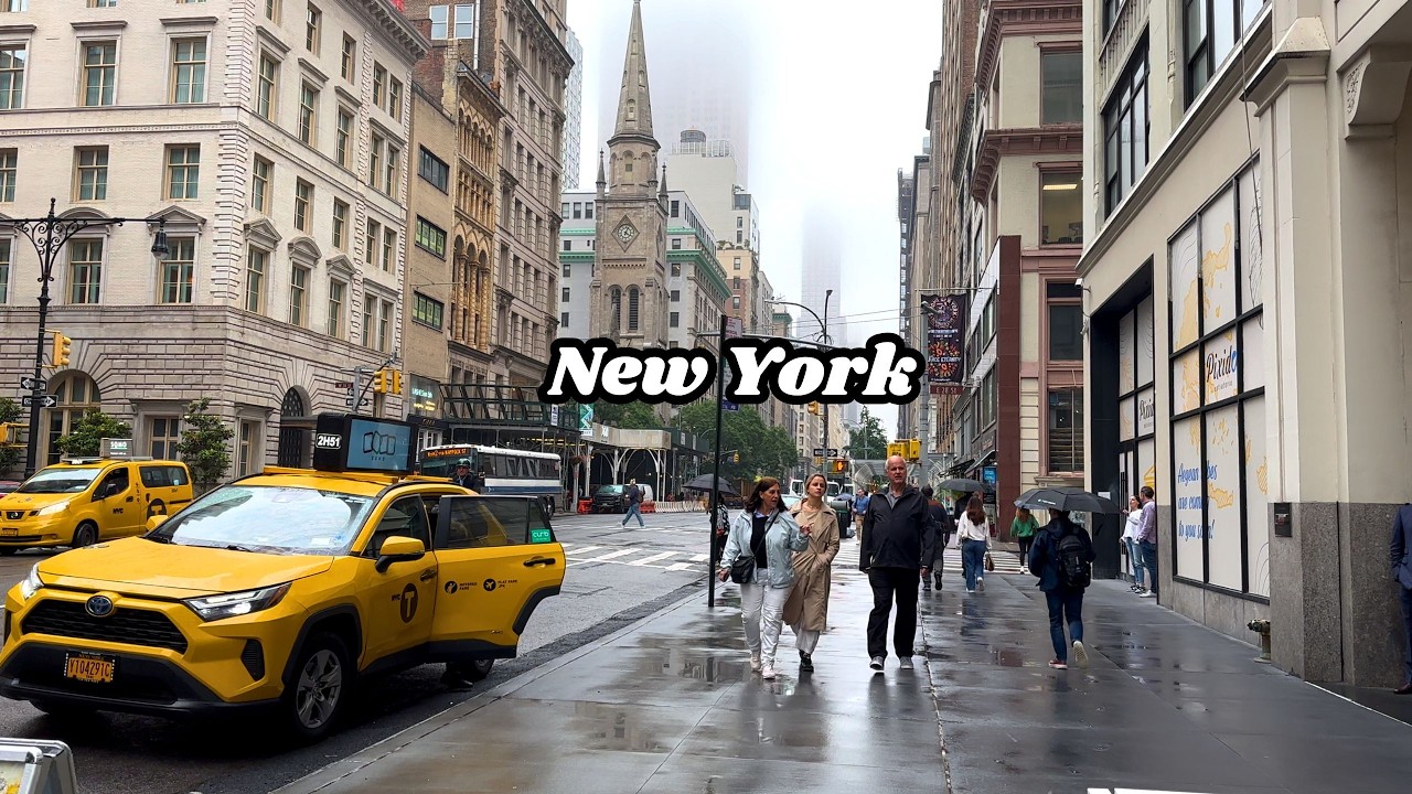 Walking Broadway New York City From Union Square Park Nyc - YouTube