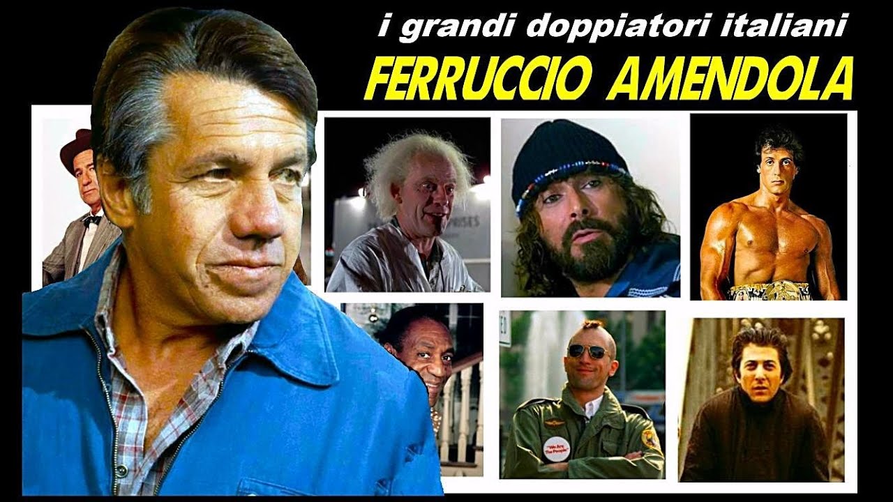 FERRUCCIO AMENDOLA (i grandi doppiatori italiani) (nuovo) - YouTube