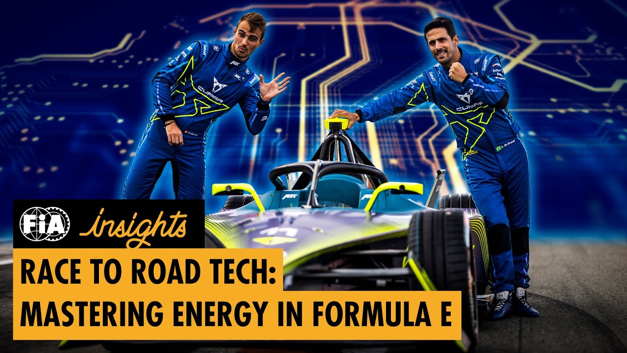 FIA Insights - Race To Road Tech: Mastering Energy in Formula E - YouTube