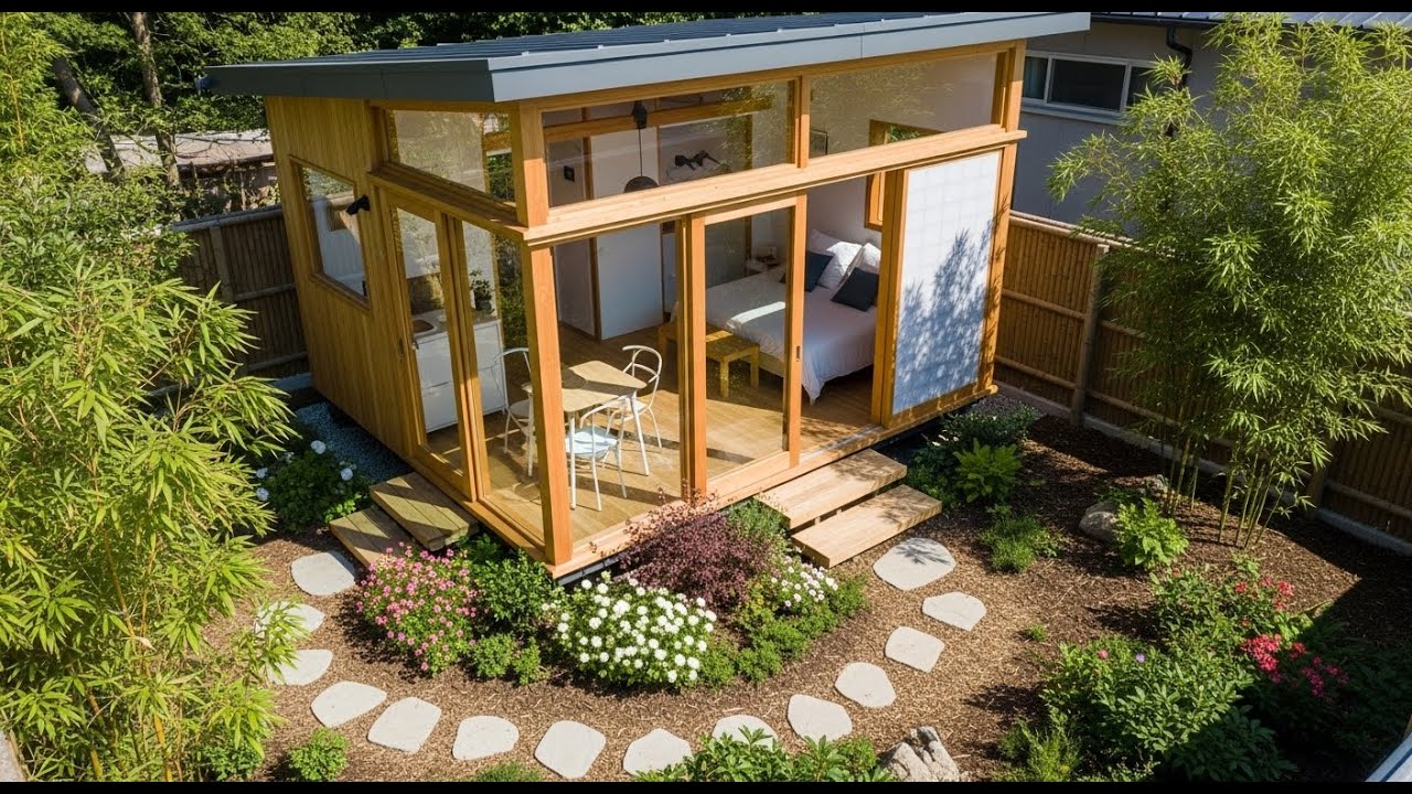 Tiny Modern Japanese House Tour — Peaceful Design with Natural Light ...