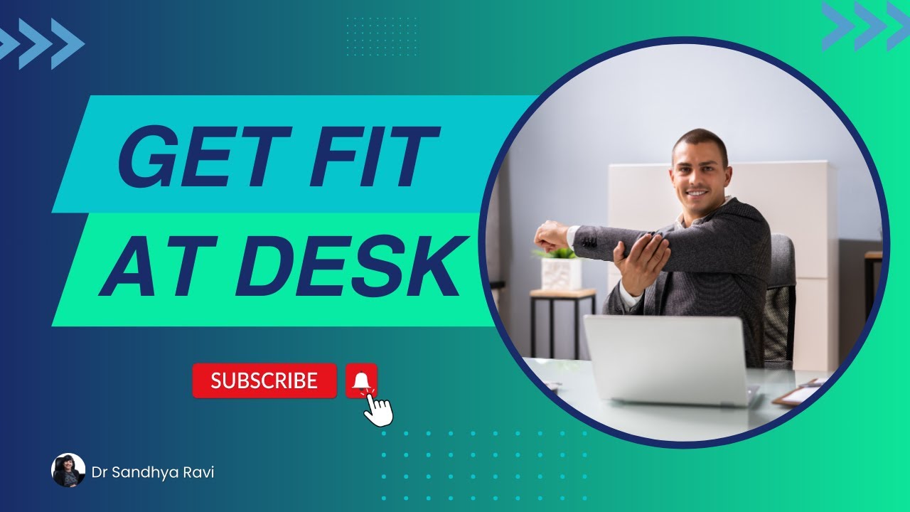 5 Quick & Easy Office Exercises You Can Do At Your Desk - YouTube