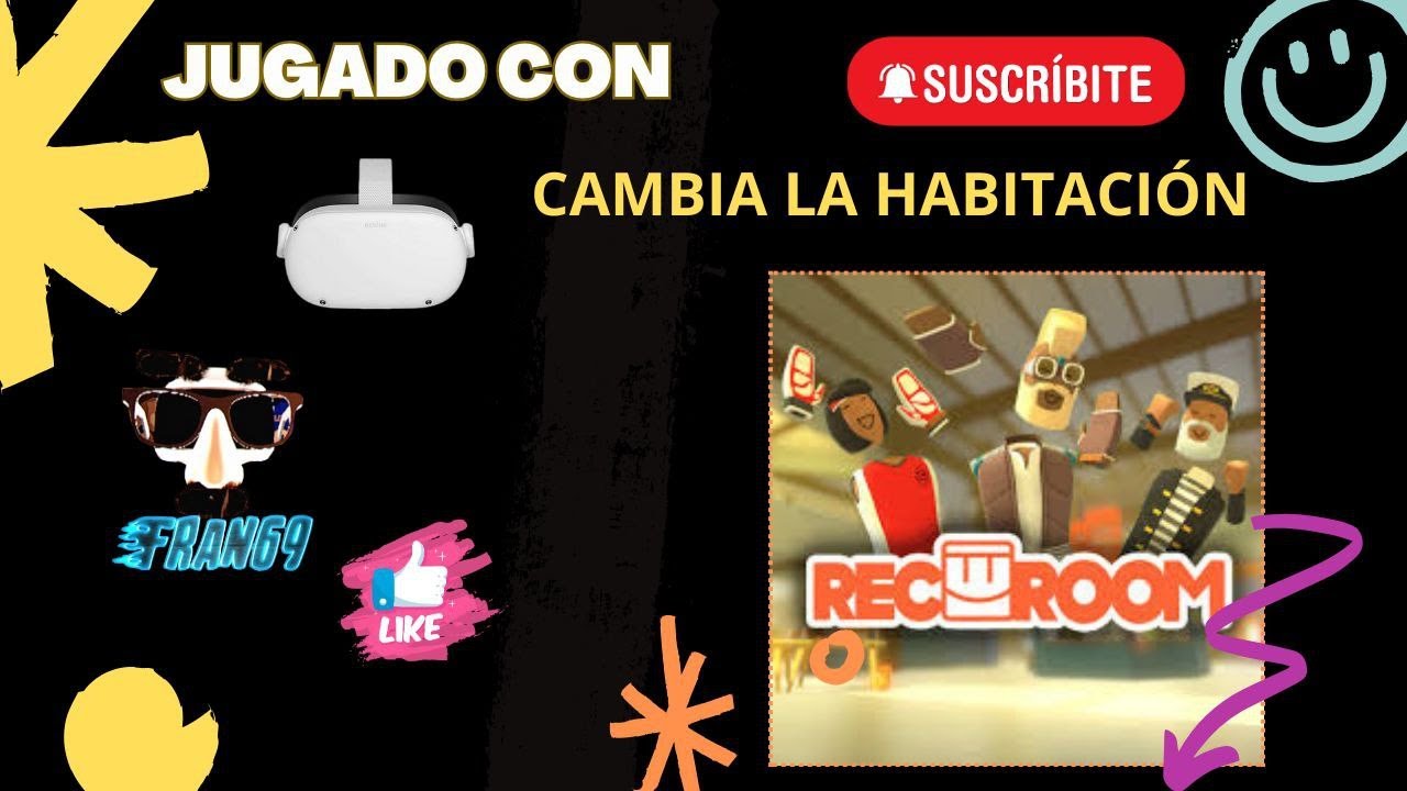 [TUTORIAL REC ROOM CAMBIAR HABITACION] 🥊👟🥷🧩🤠 Meta Quest 2 - YouTube