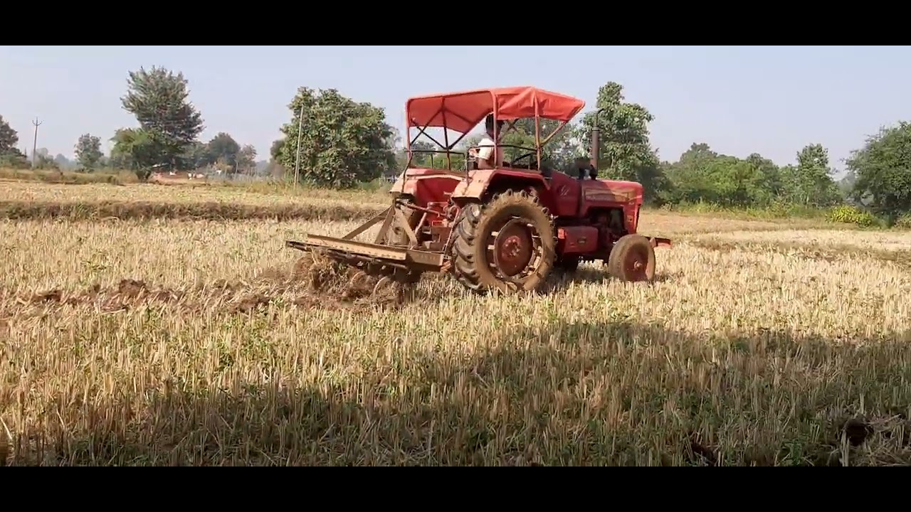 khet gotai Mahindra 275di tractor - YouTube