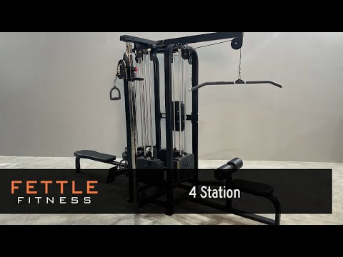 23483 -- Fettle Fitness 4 Station Gym