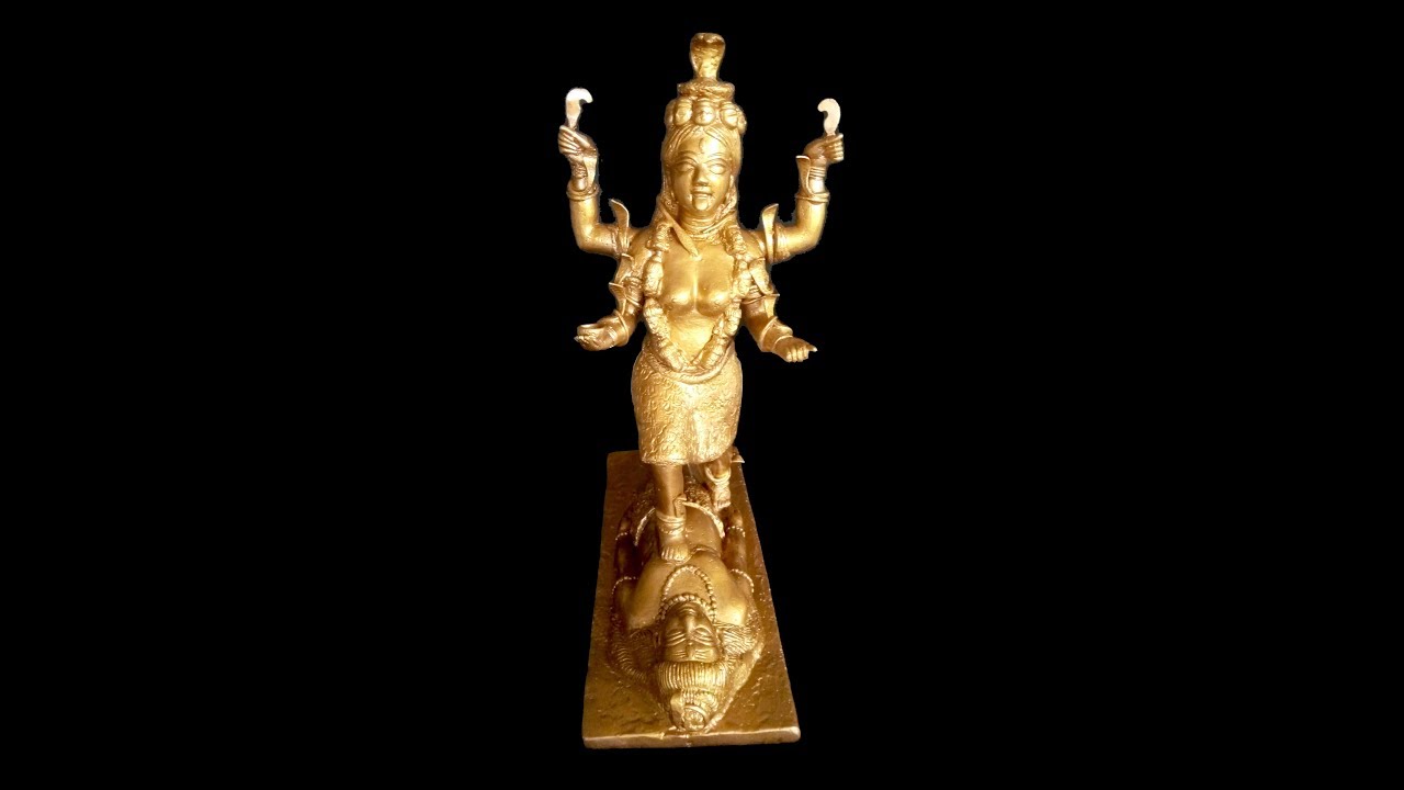 Making of ancient idol I Maa Ugratara I Metal Sculpture by Speed ...