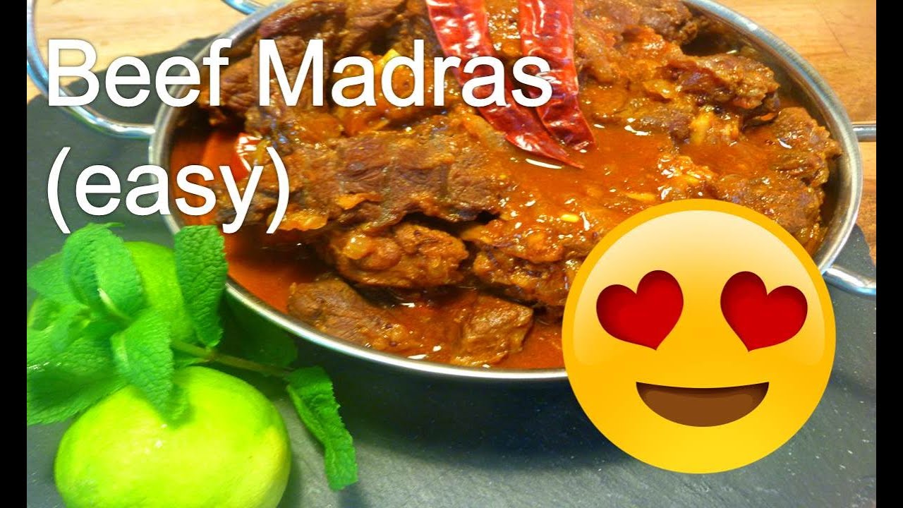 How to make Beef Madras (Easy) - YouTube