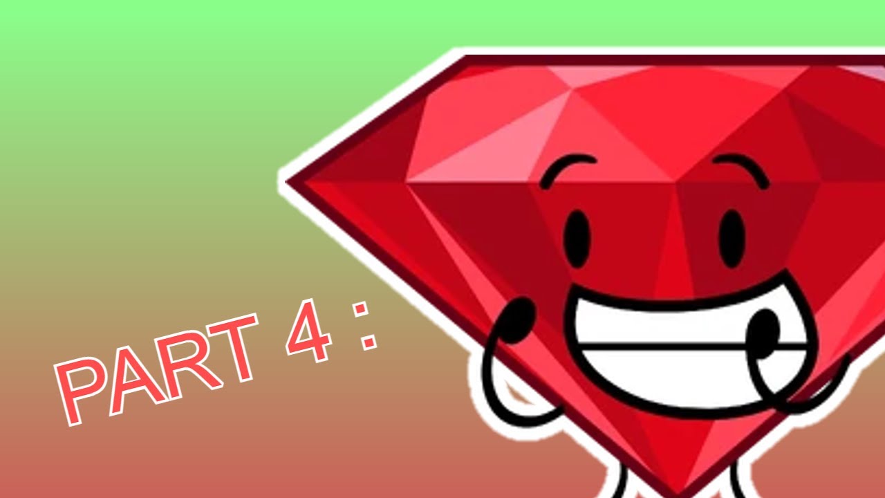 Animating BFDI Characters Part 4 : Ruby - YouTube