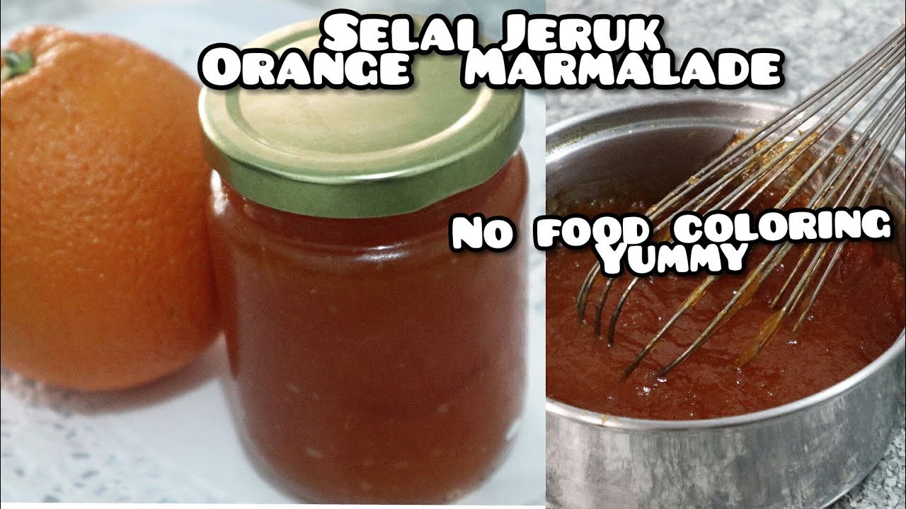 Cara membuat::Selai Jeruk yang enak,praktis & hemat/Homemade Orange ...