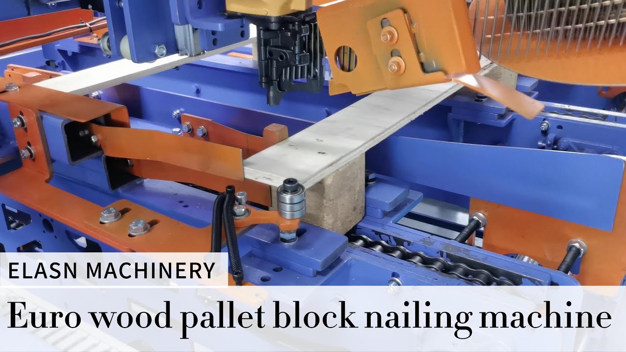 Master the Euro Wood Pallet Block Nailing Machine for Fast Results ...