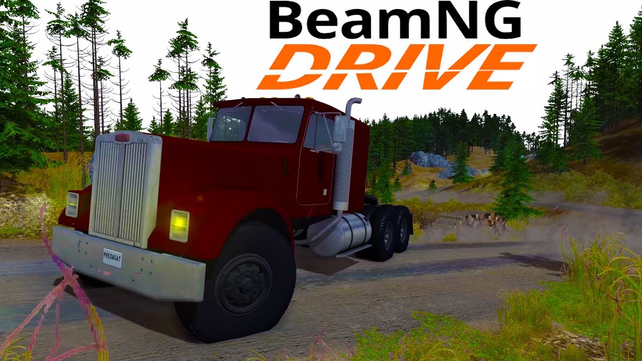Best rally track with rally truck! [BeamNG Drive] - YouTube