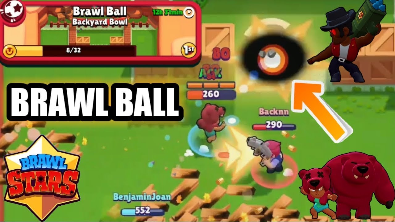 BRAWL STARS-Brawl Ball Epic Matches Gameplay - YouTube