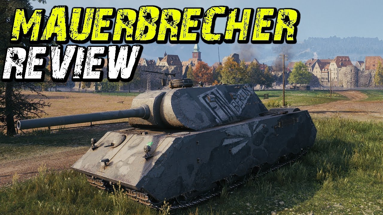 World of Tanks \\ VK 168.01 Mauerbrecher Premium - Let’s Play Wot Guide ...