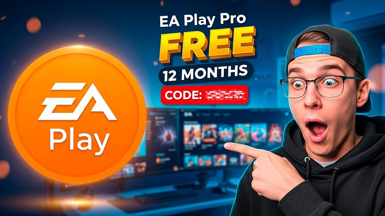 🔥 EA PLAY PRO FREE 2026 Get 12 MONTHS Free EA Play Pro with Code 👉 from ...