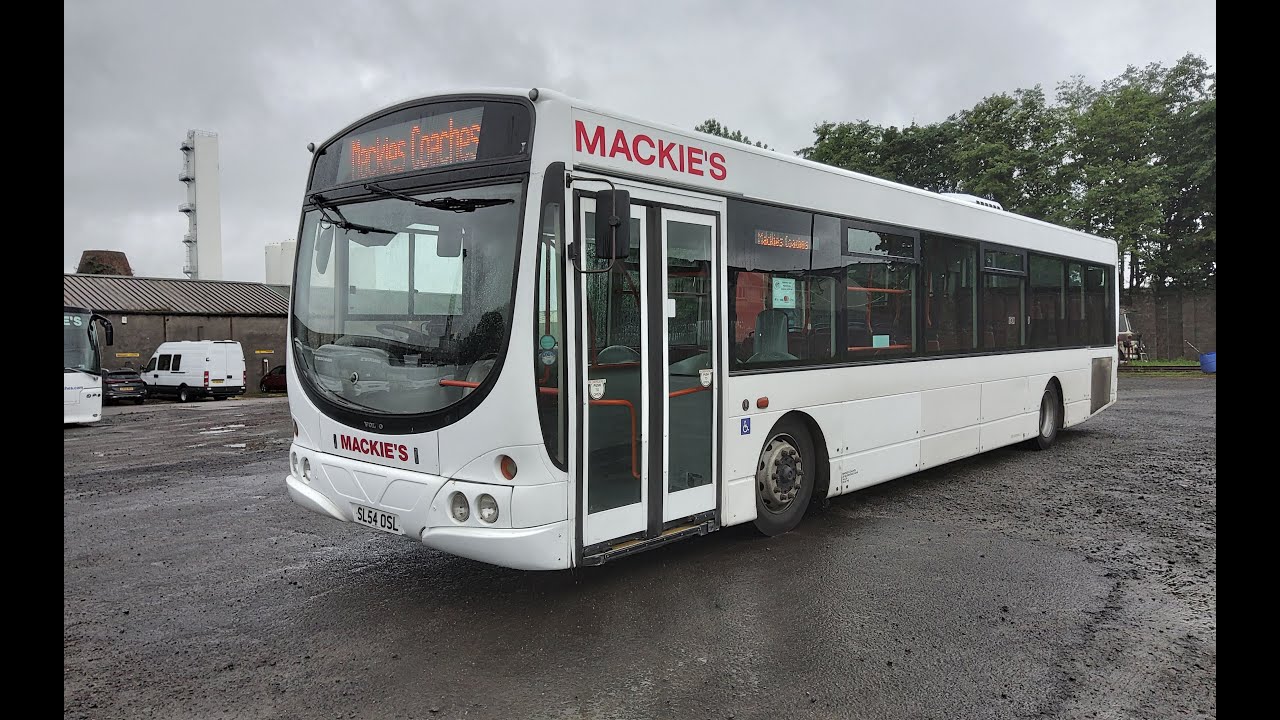 SL54 OSL - 2005 (54) Volvo B7RLE Wright Eclipse - YouTube