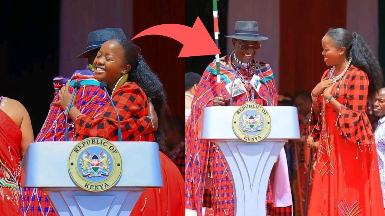 WATCH DJ QUEEN REACTION AFTER RUTO SURPRISED HER WITH A HUG. - YouTube
