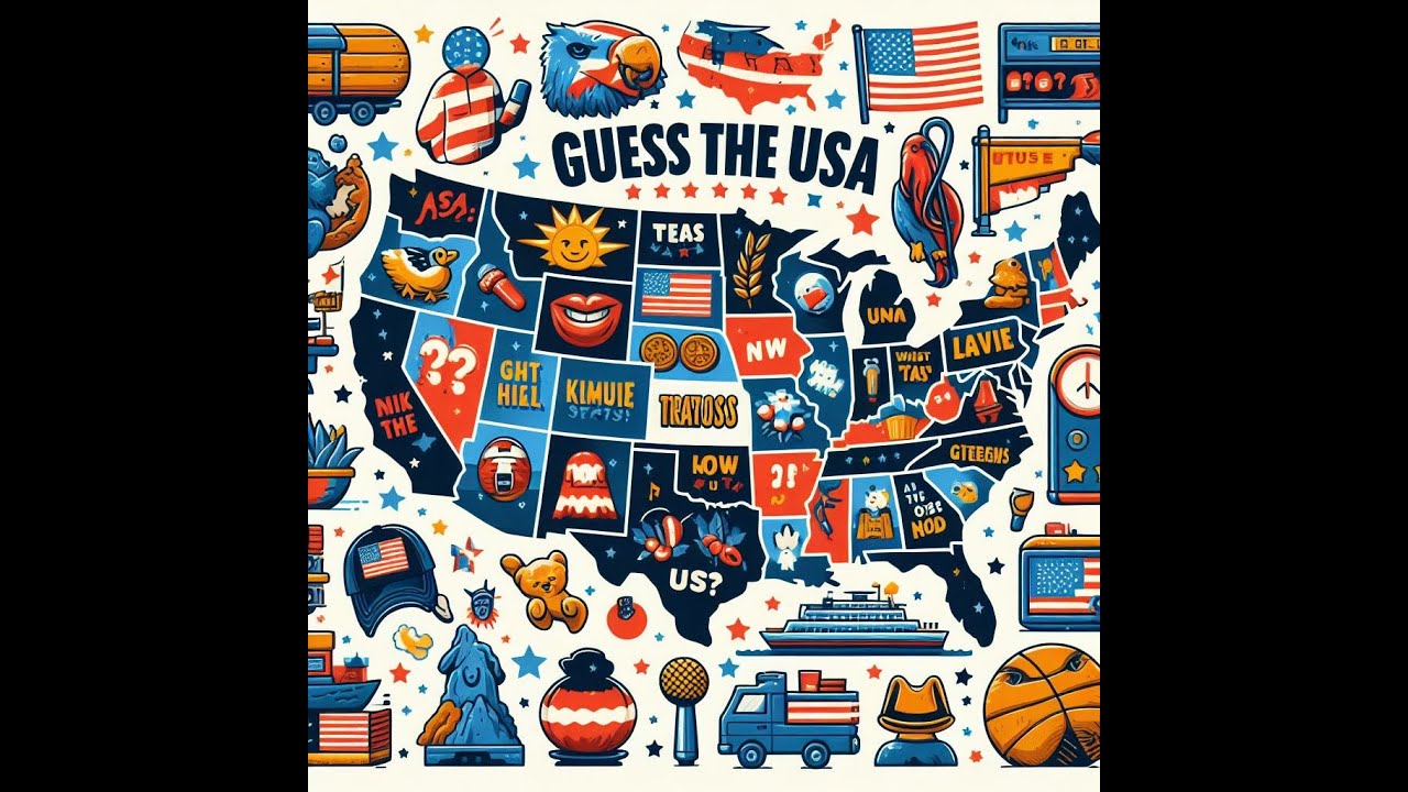 Guess the USA | Multiple choice quiz | Quiz Blitz - YouTube