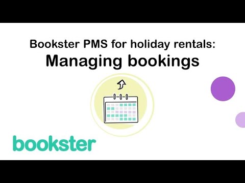 Bookster Demo Video - Managing Bookings - YouTube