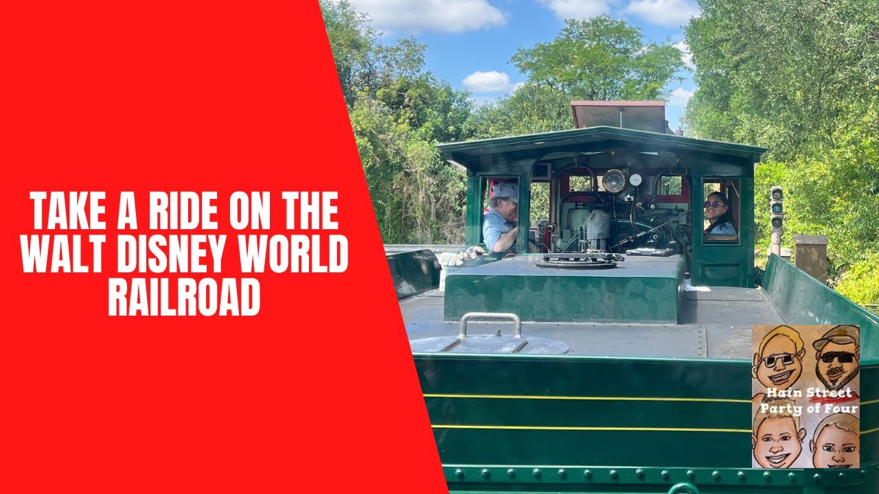 Take A Ride On The Walt Disney World Railroad - YouTube