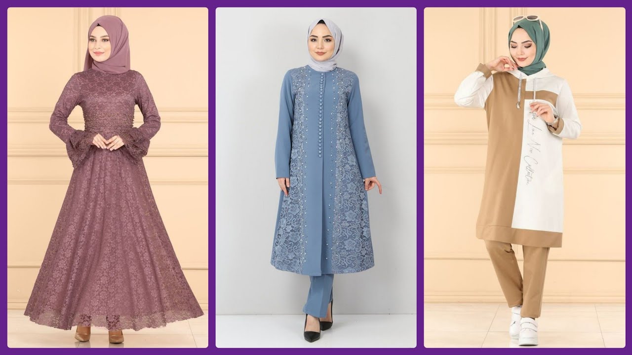 Hijobli Ayol-Qizlar uchun Mo'dniy kiyimlar 🧕 Sifati Aloo☝️ - YouTube