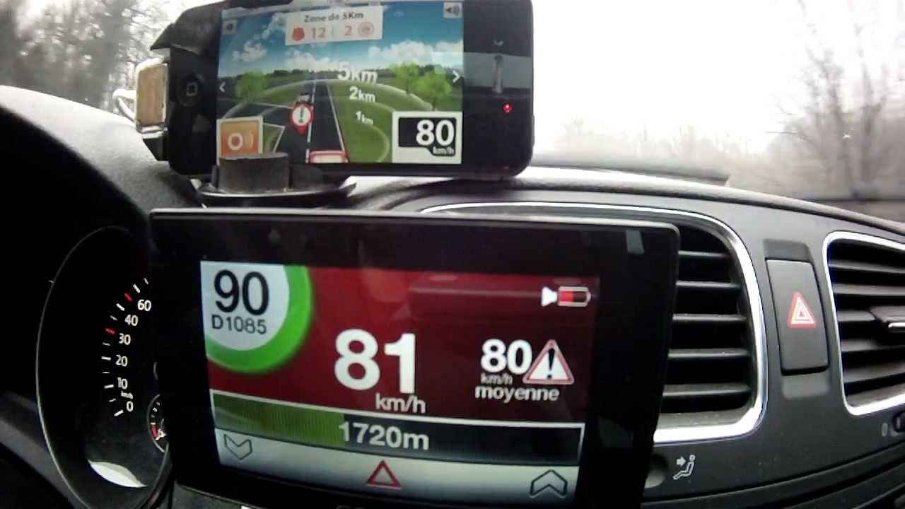 Radar tronçon N85 - Coyote & Wikango - YouTube