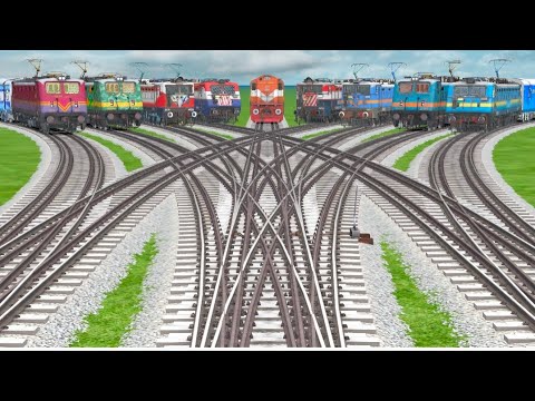 red colour double engine express train max speed/ express train#indianrailways #expresstrain # ...