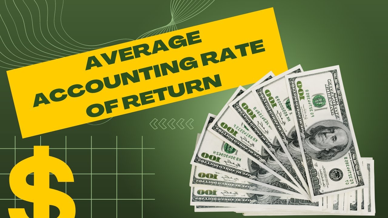 Average Accounting Rate of Return Made Easy - YouTube