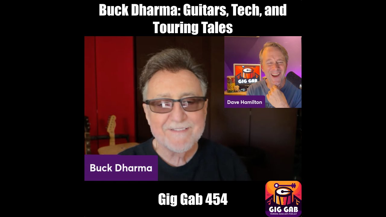Buck Dharma: Guitars, Tech, and Touring Tales — Gig Gab 454 - YouTube