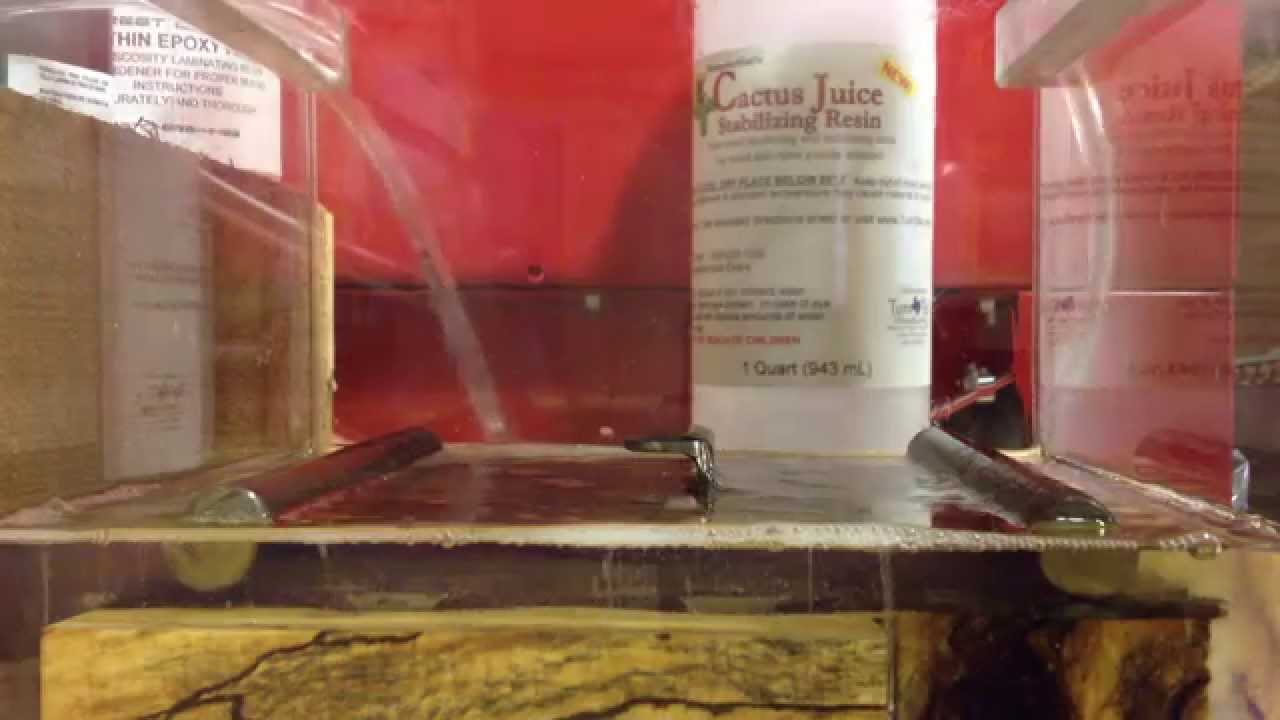 Stabilizing Spalted Pecan Wood - YouTube