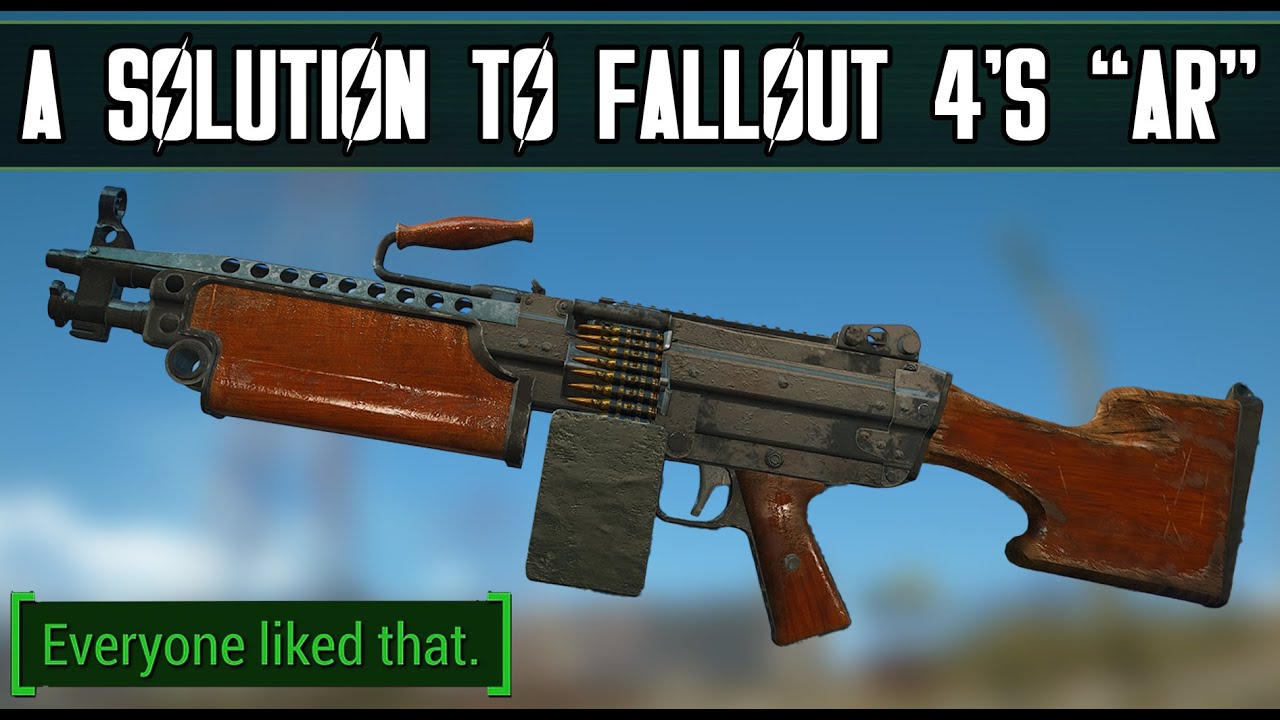 What Fallout 4's Assault Rifle Should Have Been - YouTube