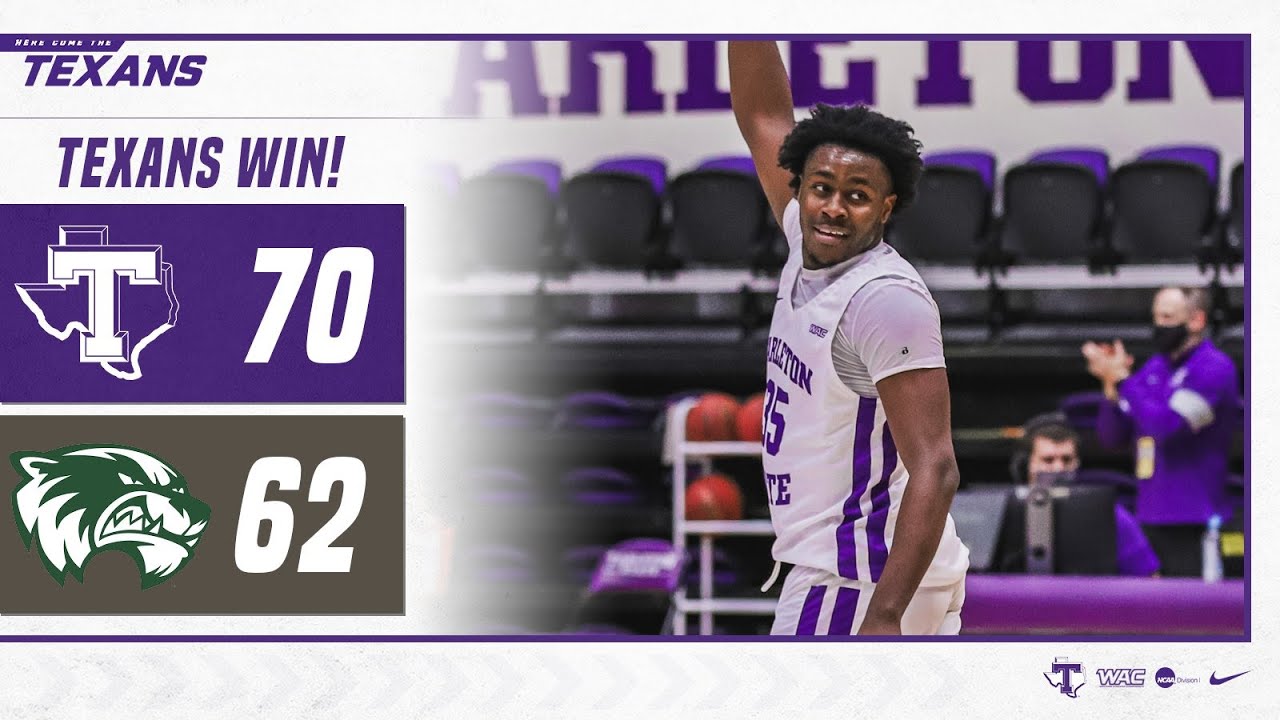 Men's Hoops wins first WAC game in school history - YouTube