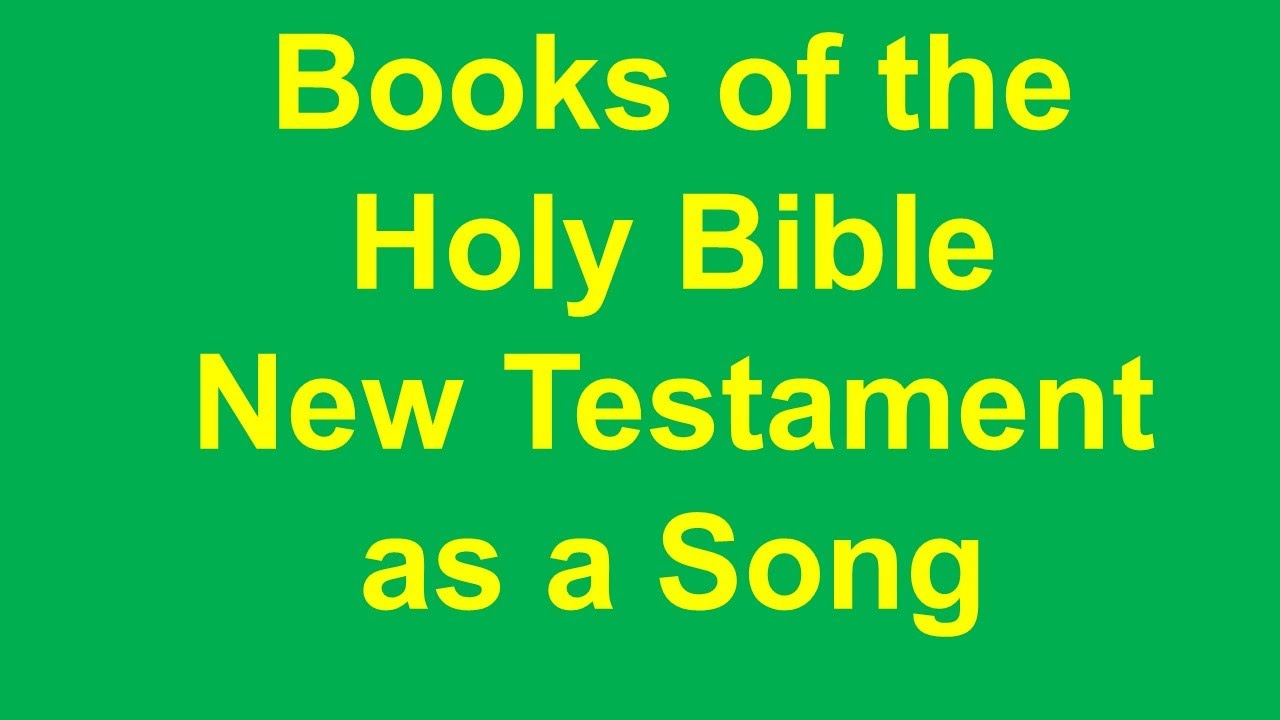 Bible Books Song # Easy Method to Learn the Names of the Books of d ...