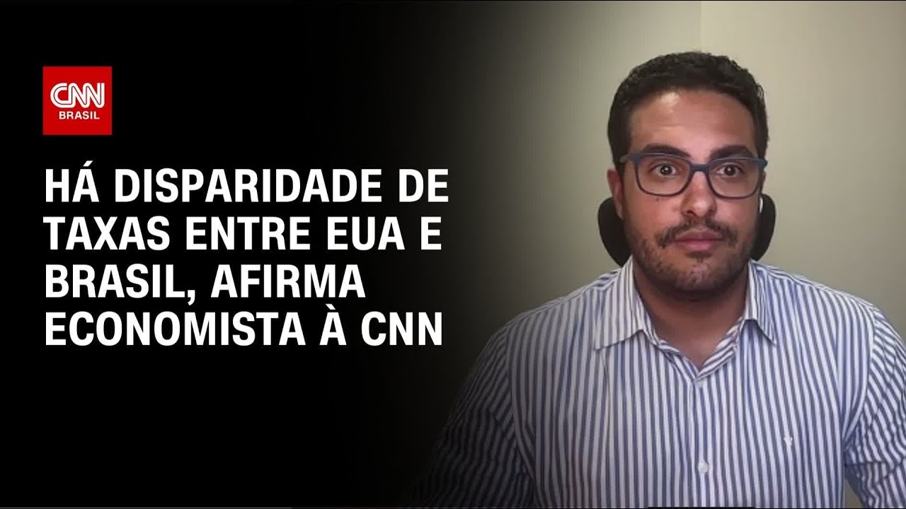 Economista: Há disparidade de taxas entre EUA e Brasil | CNN 360° - YouTube