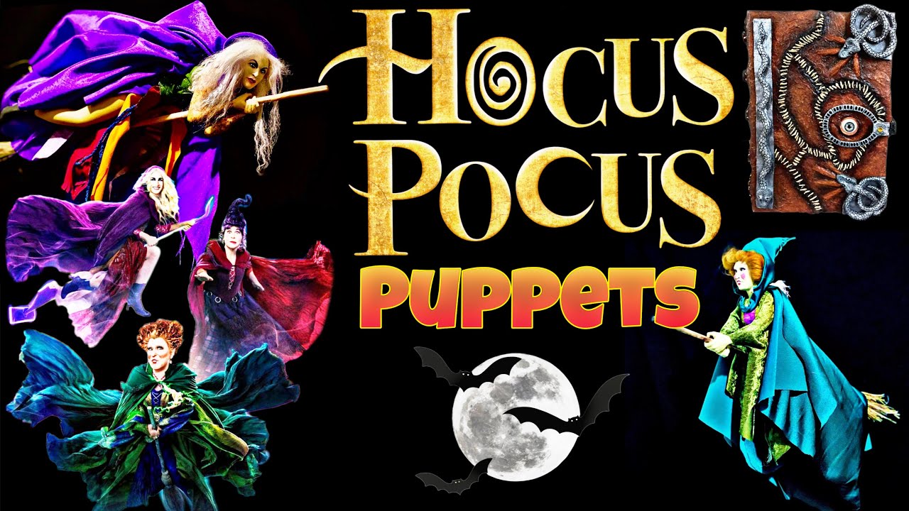 Hocus Pocus Puppets Behind the Scenes - YouTube