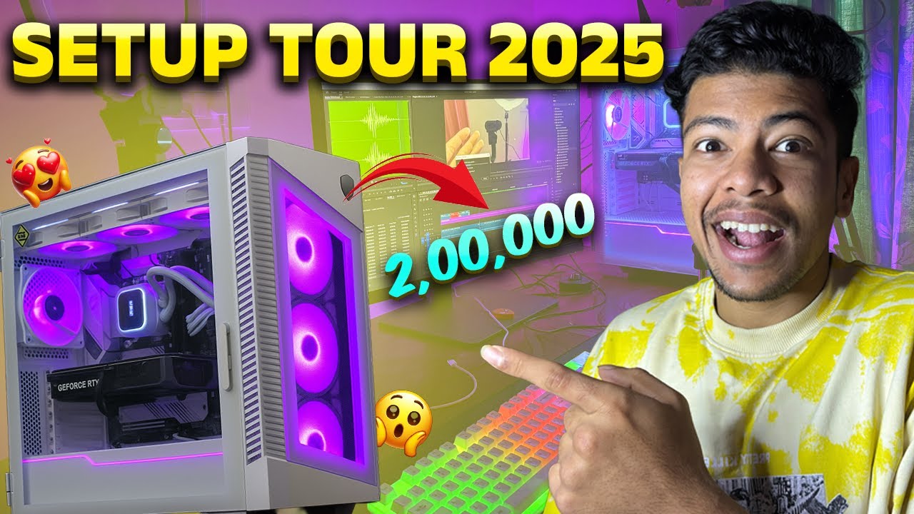 FINALLY UPGRADED MY DREAM SET UP || SET-UP TOUR 2025 - YouTube