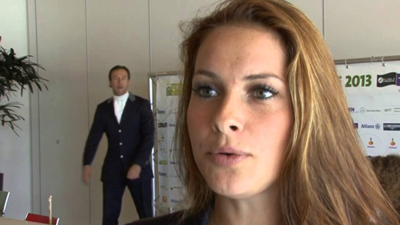 Amazone Danielle van Mierlo blikt vooruit op "haar" CHIO - YouTube