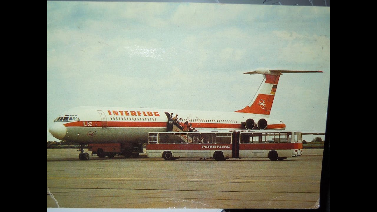 "Treffpunkt flughafen" - il-62 "Interflug" crew adventures. - YouTube