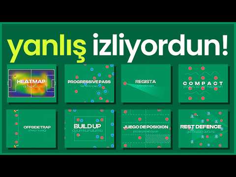 Modern Futbol Terimleri | Boşuna abartılıyor aslında çok basit!