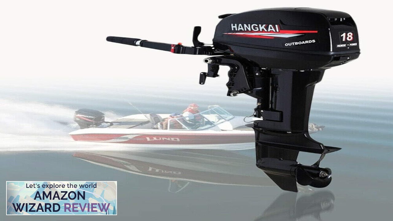 18HP Outboard Motor 246CC Heavy Duty Outboard Motor Fishing Boat Engine ...