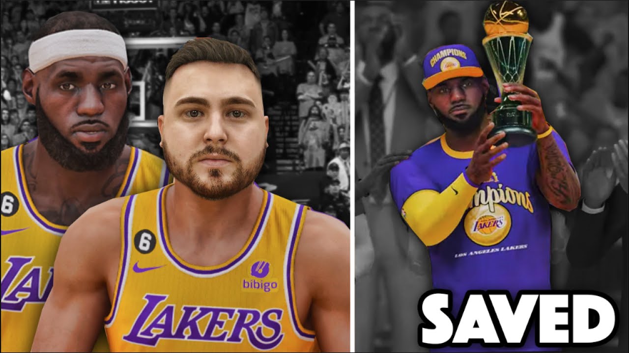 I Put LosPollosTv in the NBA to Save Lebron's Legacy - YouTube
