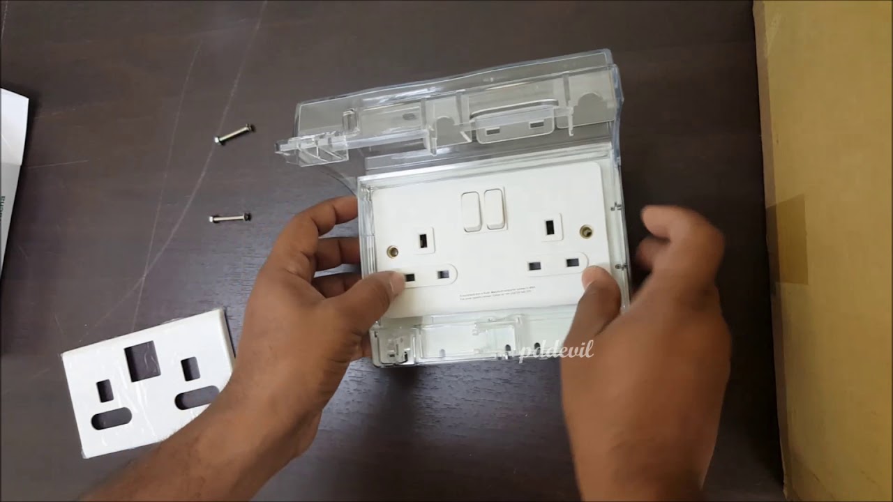 Weatherproof Socket Cover (Guardian Cover) - YouTube
