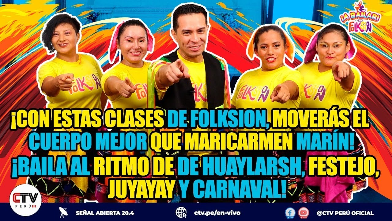 ¡A Bailar con Folksion! con Ronald Guerra. #CTVPerú - YouTube
