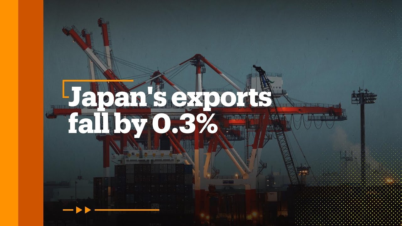 Japan exports dragged down by weak Chinese demand - YouTube