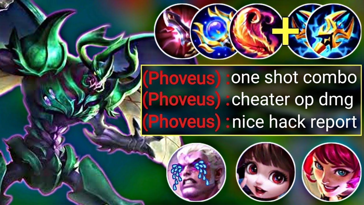 PHOVEUSPHOBIA? ZASK IS ONE OF PHOVEUS' COUNTER | ZHASK BEST BUILD ONE ...