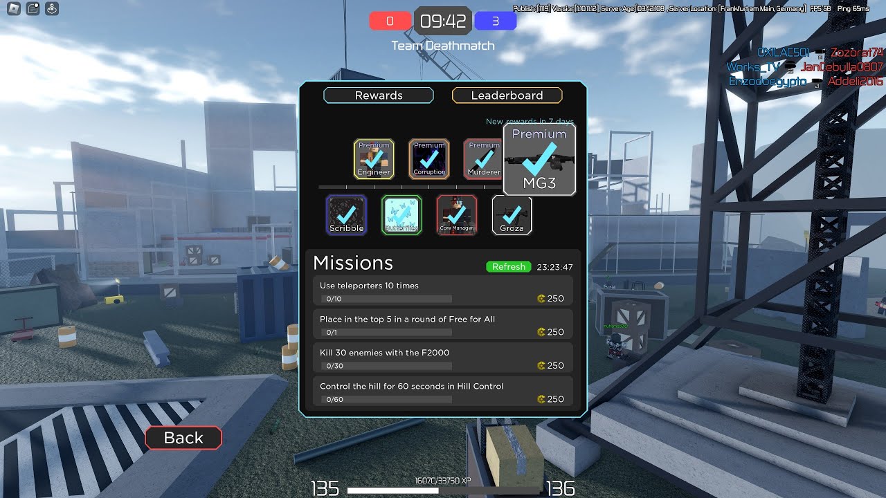 #83 Battle Rewards/Missions Showcase [Roblox Energy Assault] - YouTube