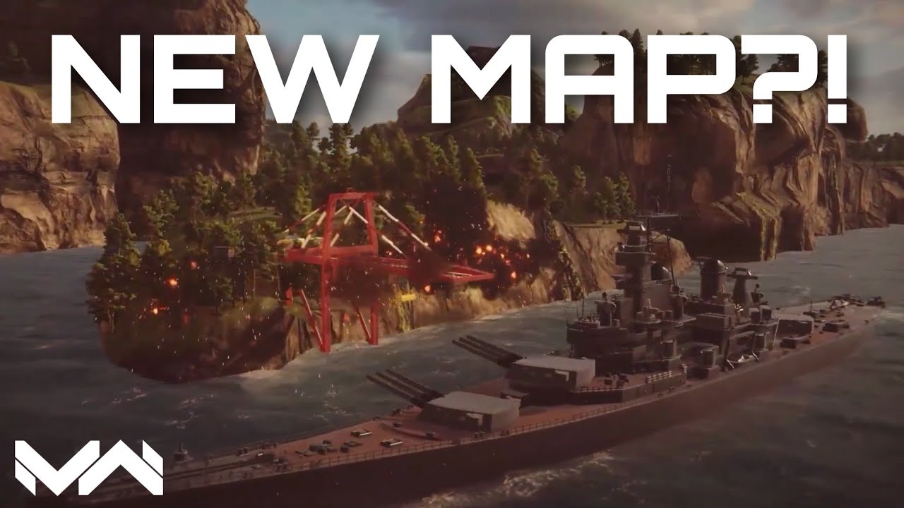 Modern Warships - Devs teasing us with a New Map - YouTube